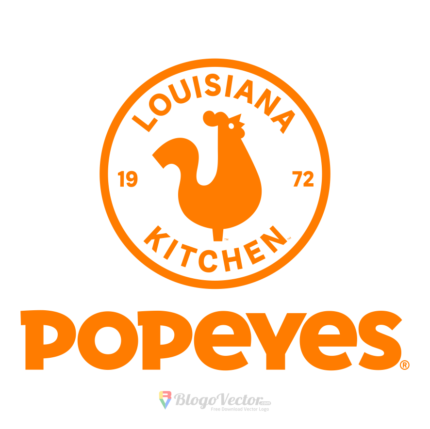 Popeyes Logo Vector - BlogoVector