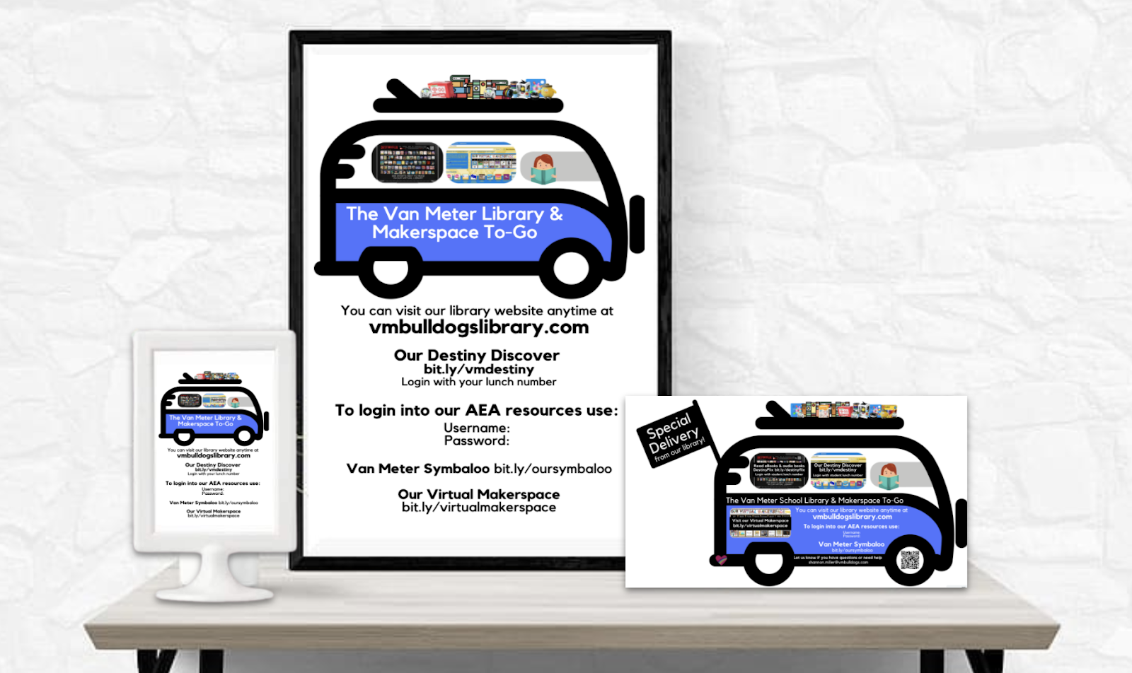 The Library Voice: Our Library and Makerspace To-Go Marketing Materials ...