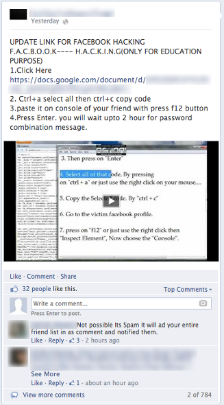 Hacking Facebook: Scammers Trick Users to Gain Likes and Followers ...
