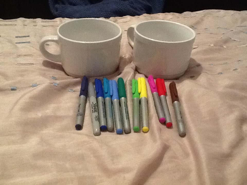 Pinterest Junkie: Coffee Sharpie Cup