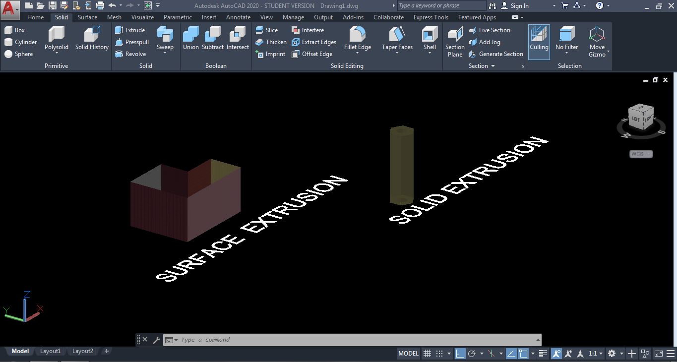 ABOUT PRESSPULL COMMAND IN AUTOCAD 2020 3D WITH THEIR PROPER DEFINITION ...