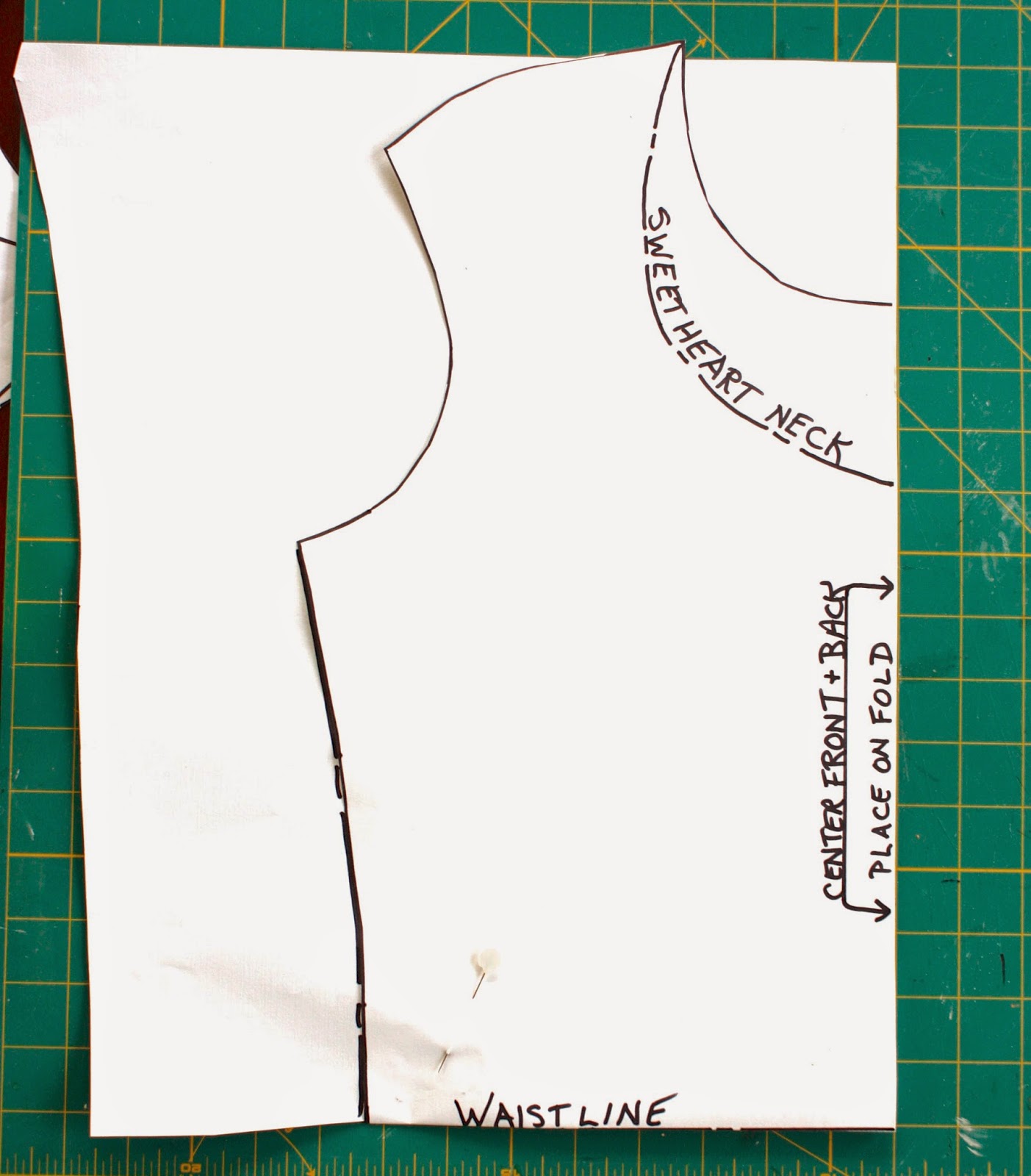 Artsybuildinglady: How To Make a Cap Sleeve T-Shirt Pattern