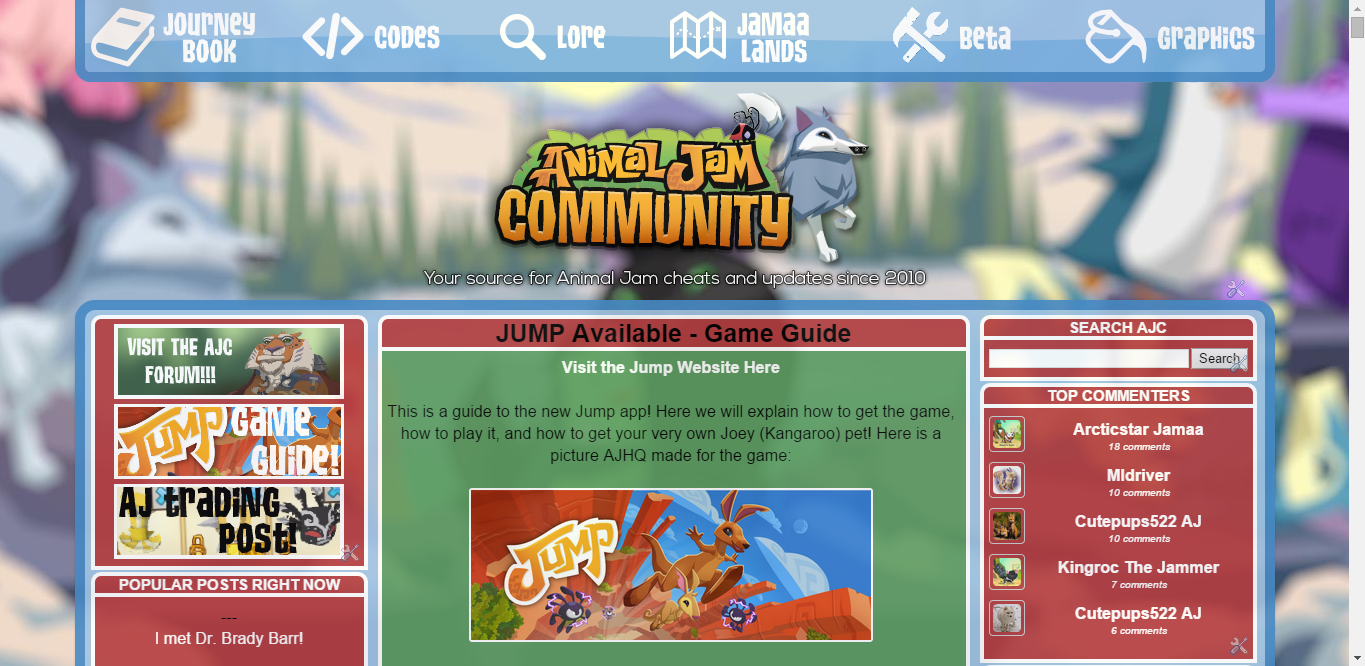 Animal Jam Community Blog