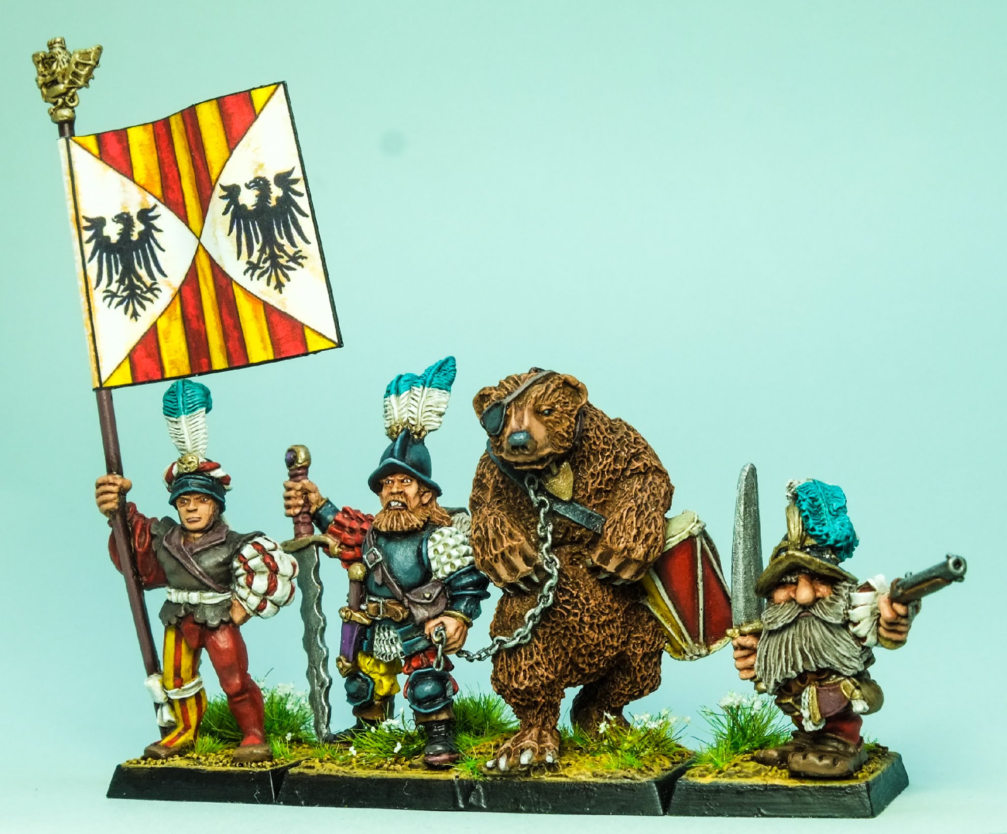 THE WORK OF SHAITAN: Warhammer (Empire) Tilean Mercenary Command Group