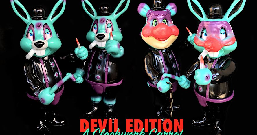 DEVIL Edition “A Clockwork Carrot Alex & Dim” from Blackbook Toy for ...