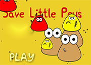 Save Little Pou s | juegos de Pou - jugar online - descargar - cartoon