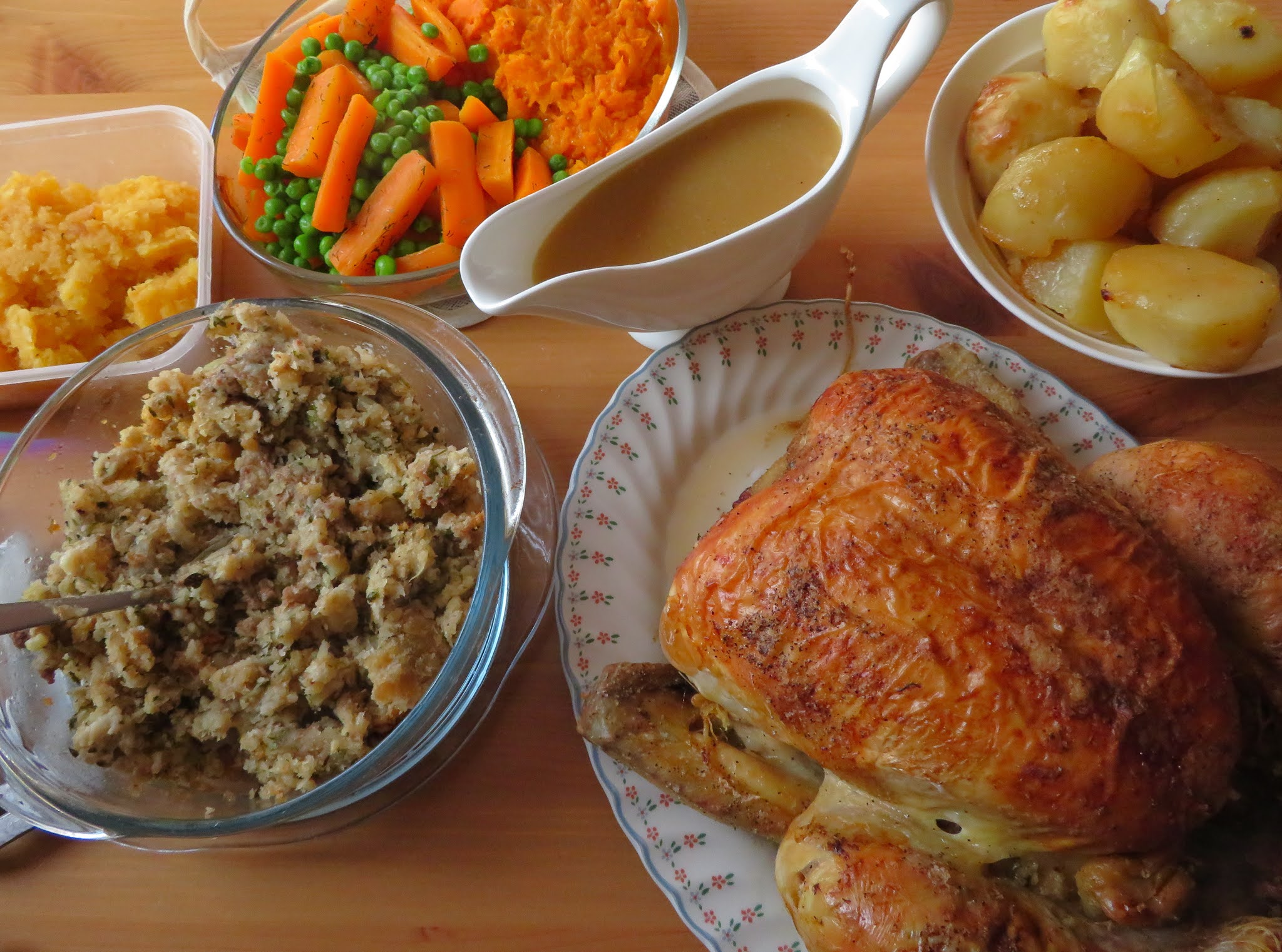 Roast Chicken with a Lemon & Herb Stuffing | The English Kitchen