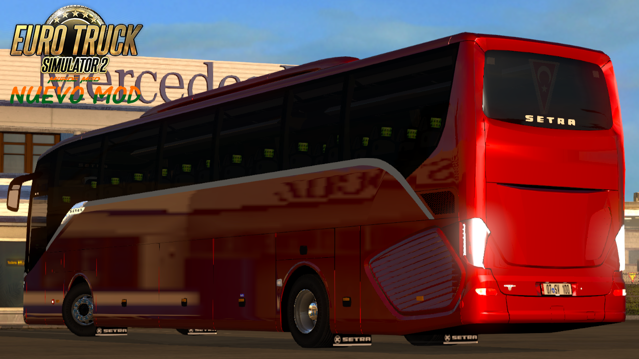 (Bus Mod) Setra S 516 HD 4x2 - ETS 2 Mundo Mod