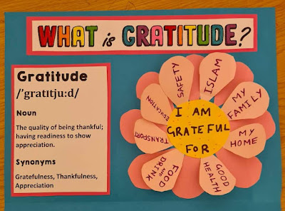 Iman's Home-School: Attitude of Gratitude - Poster Booklet
