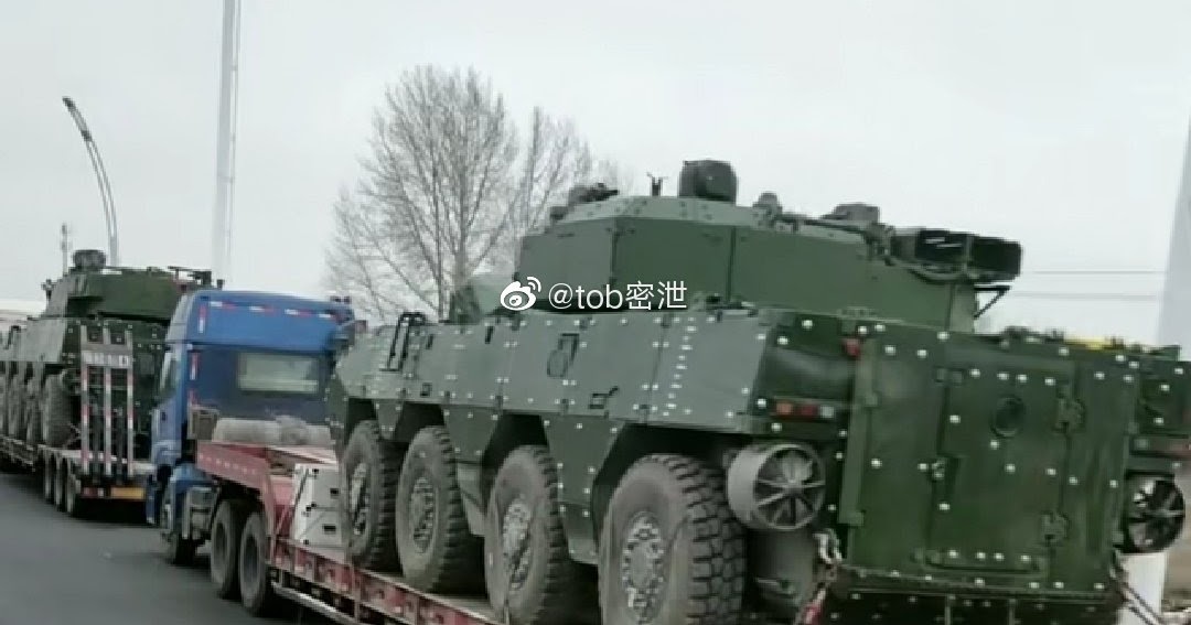 China Defense Blog: The new improved 105mm wheeled assault gun/Wheeled ...