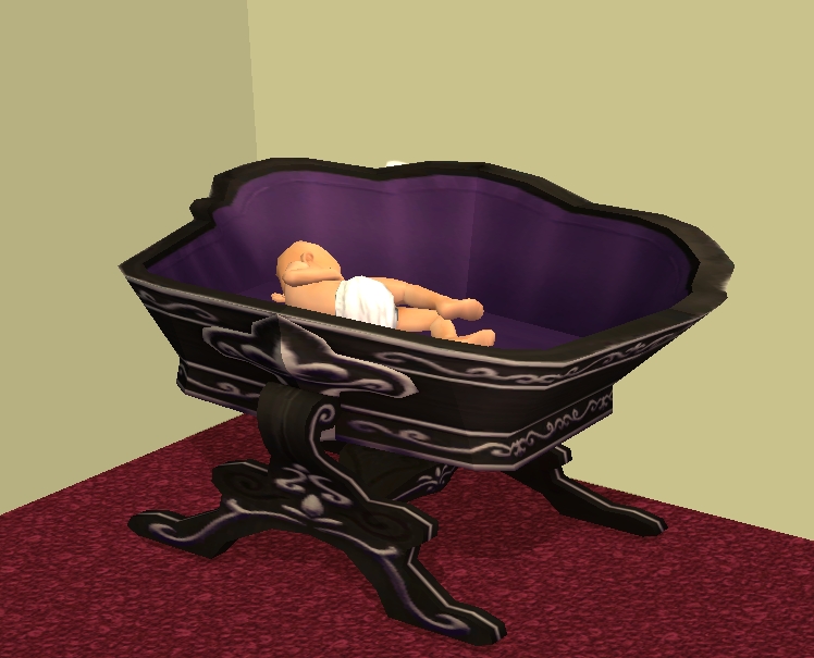 TheNinthWaveSims: The Sims 2 - The Sims 4 Vampires Ancient Bassinet ...