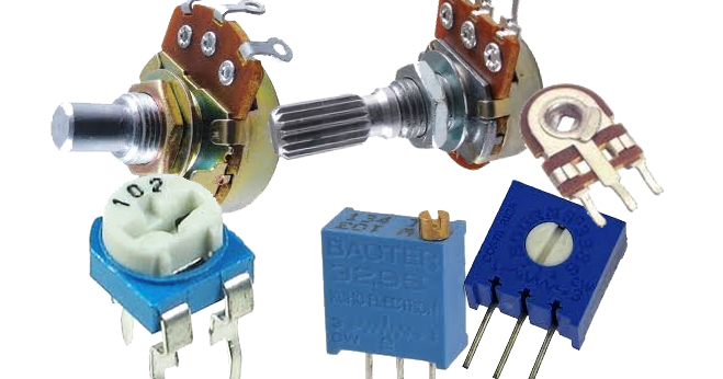 Potensiometer Dan Trimpot, Resistor Dengan Nilai Impedansi Yang Dapat ...