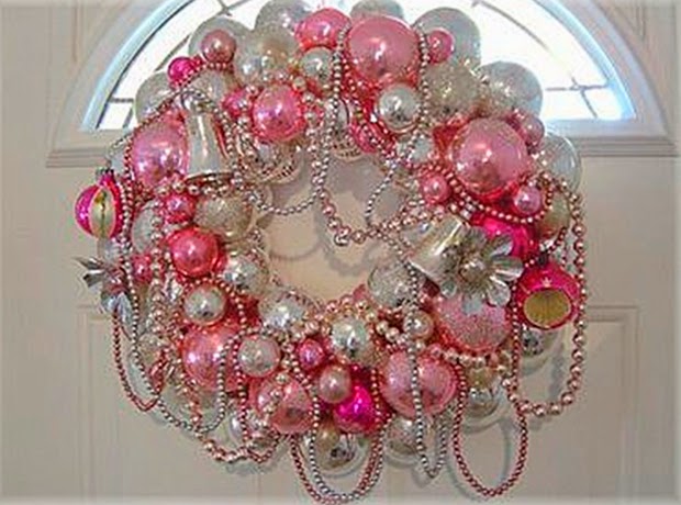 Vera Moraes Blog: 60 decorações na cor Rosa para o Natal