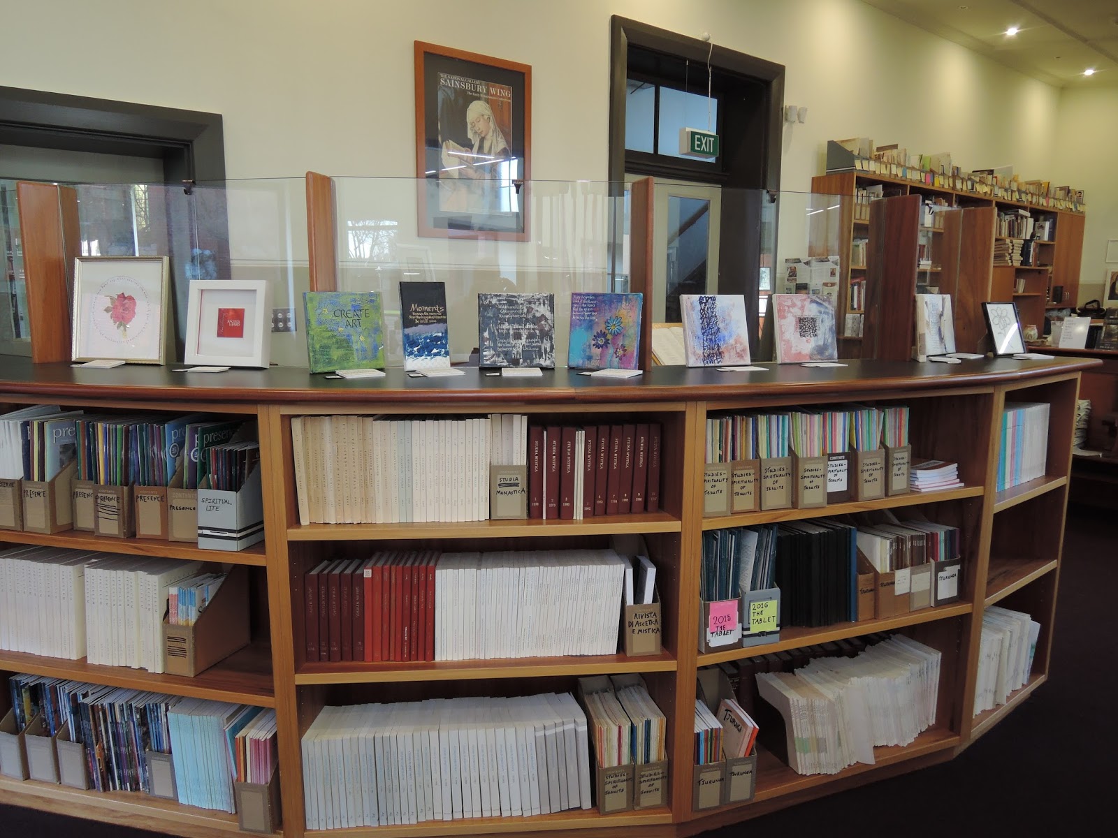 The Carmelite Library: August is Calligraphy Month at the Carmelite Library