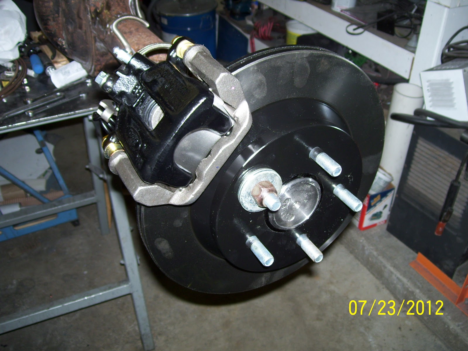 Night Mission Boss 302 Blog: Rear Disc Brake Fitting, Brake Lines ...