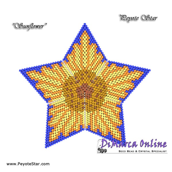 Unusual Beaded Star Tutorials and Patterns by DiMarcaOnline / The ...