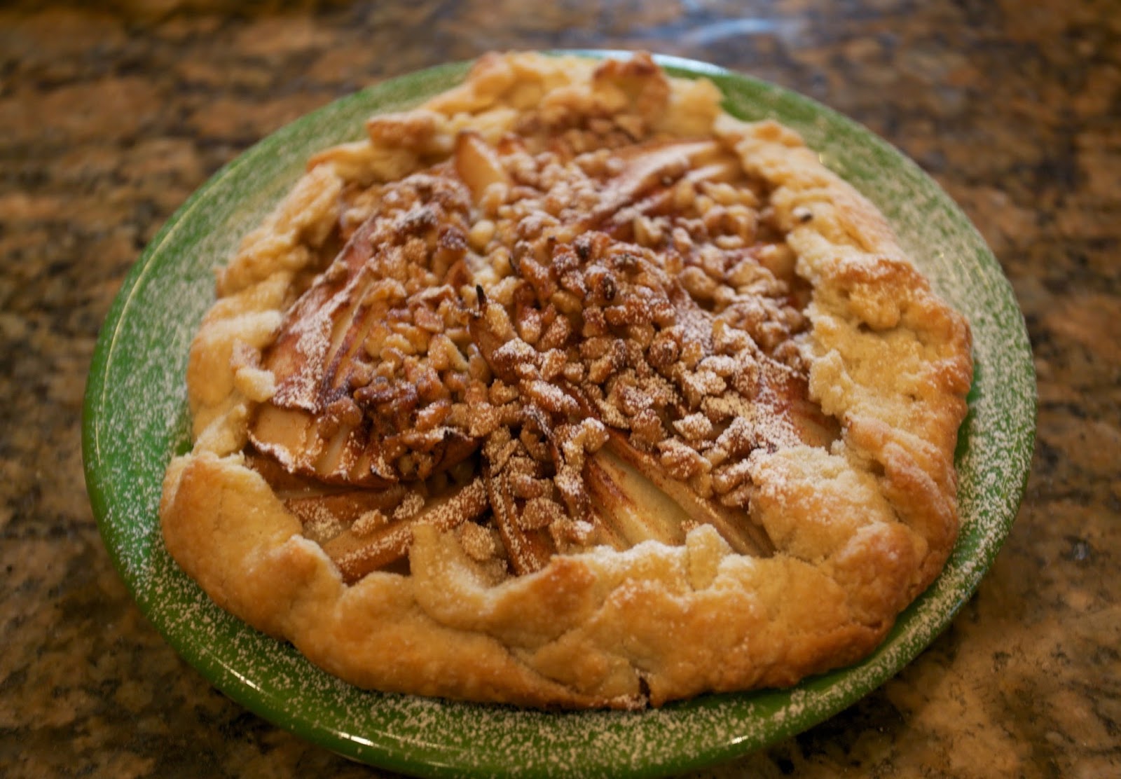 A Rustic Pear Tart
