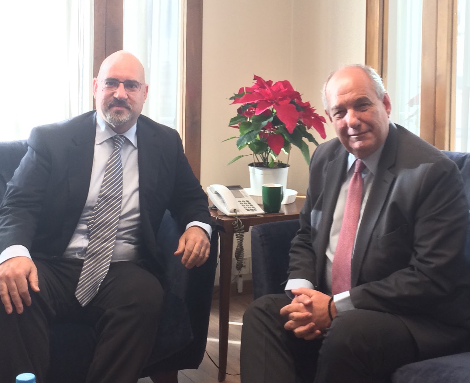 Κελλιανός: ΣΥΝΑΝΤΗΣΗ ΤΟΥ ΥΦΥΠΟΥΡΓΟΥ ΕΞΩΤΕΡΙΚΩΝ ΤΕΡΕΝΣ ΚΟΥΙΚ ΜΕ ΤΟΝ ...