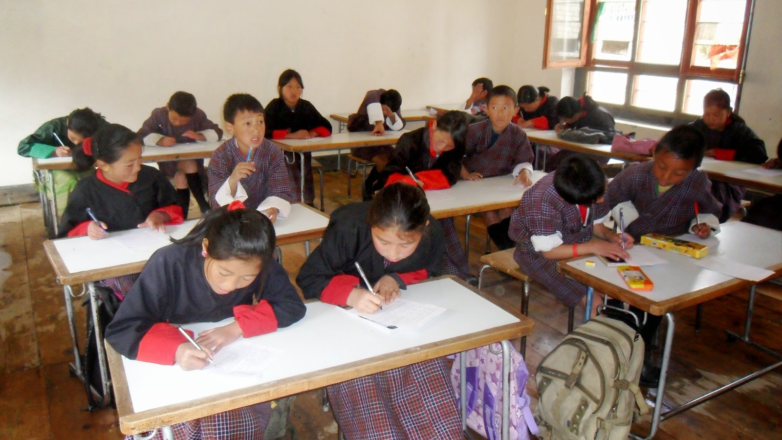 Sabrina in Bhutan: Bhutanese Students and A Western Teacher