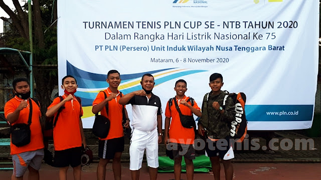 GM PLN UIW NTB, Lasiran, Buka Turnamen Tenis PLN Cup 2020 se Nusa ...