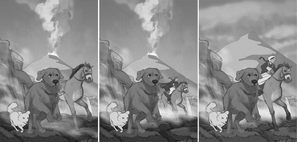 Kelley McMorris illustration: Ranger in Time: Journey Through Ash and Smoke