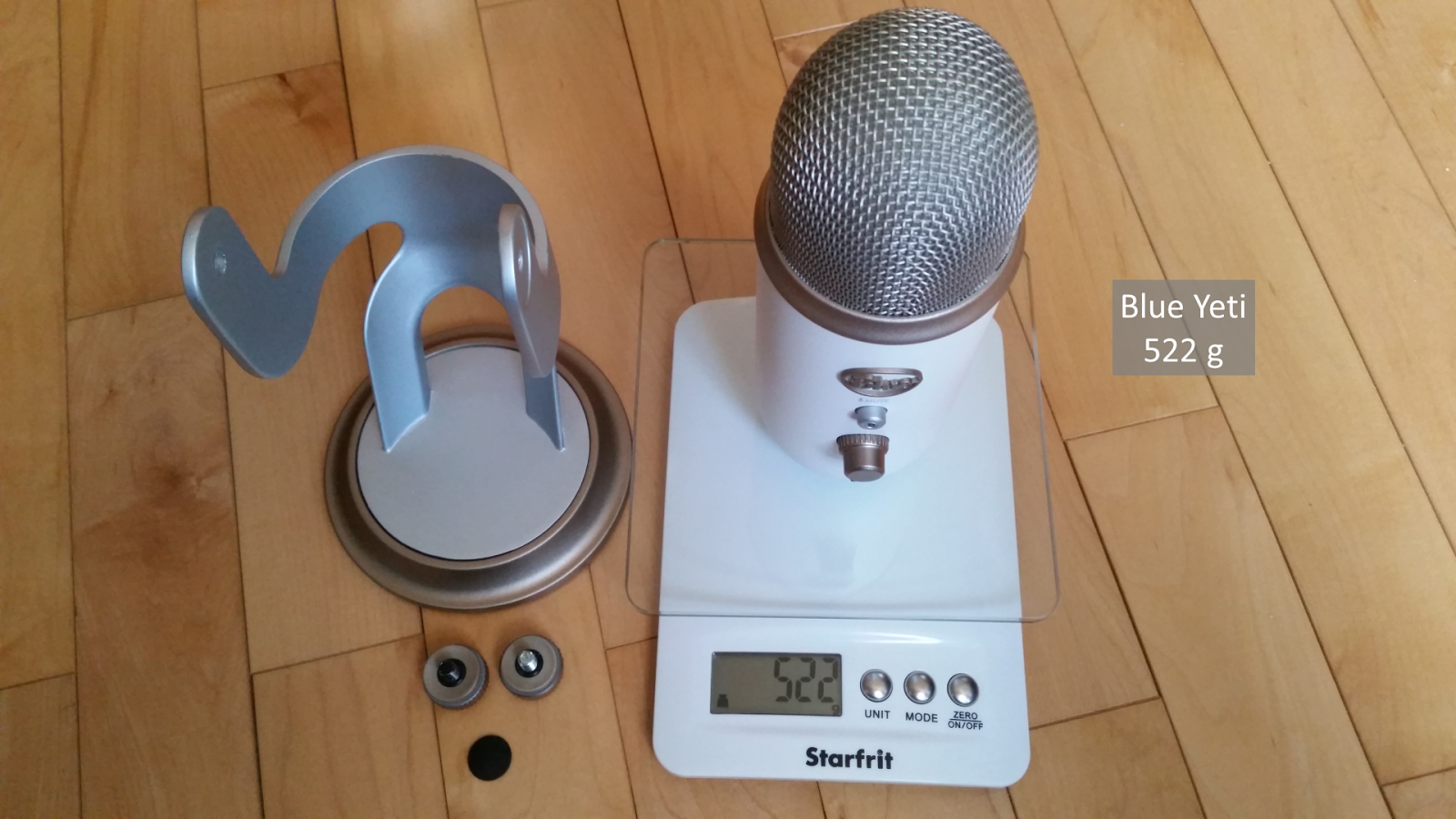Blue Yeti Professional Recording Microphone Stand - UnBoxing , Review ...