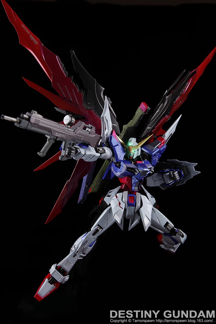 GUNDAM GUY: Metal Build 1/100 Destiny Gundam - Review Images
