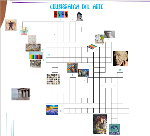 -CRUCIGRAMA ARTE-