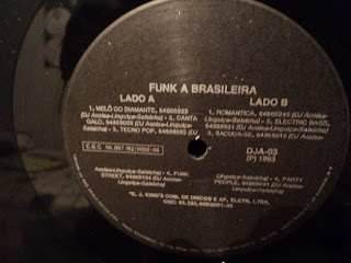 Funk A Brasileira DJ A Coisa 1993 (Qualidade Vinil) - Site Funk antigo