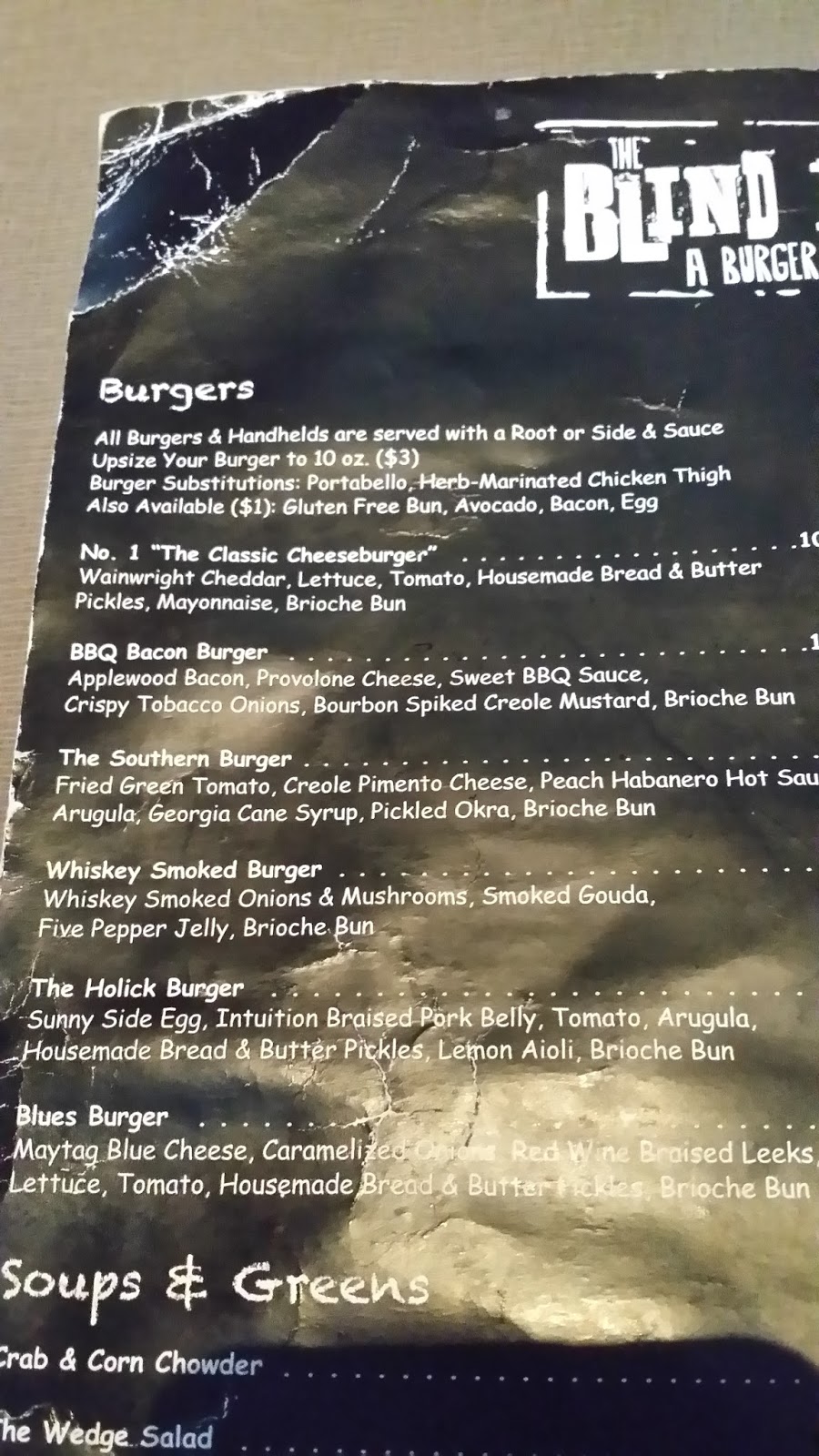 The Burger challenge begins: Blind Rabbit 10 out of 10