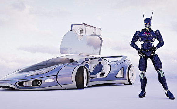 Real life Robocop: Car giant Ford developing AI-driven COP CAR to catch ...