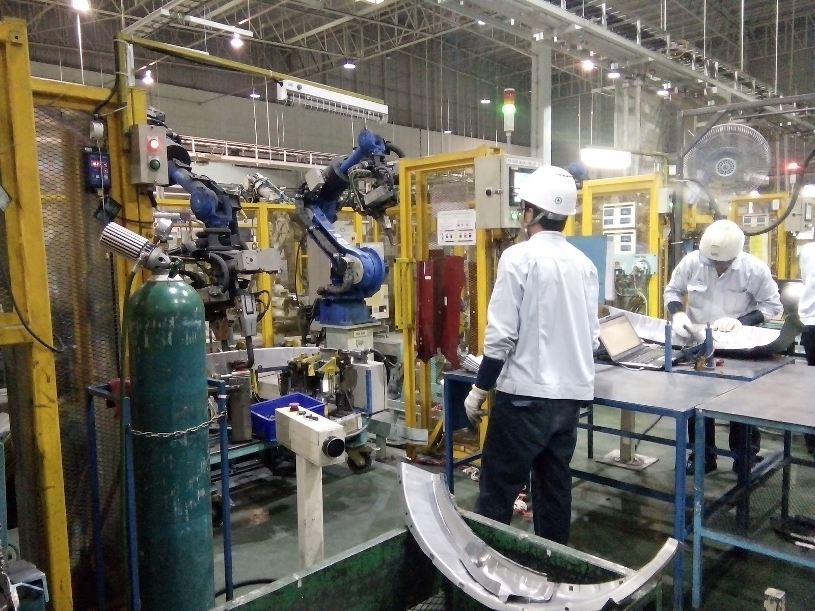 บริษัท ภพพร้อม จำกัด : งานแก้ไขเพิ่มเติมโปรแกรม PLC & HMI new Jig Spot ...