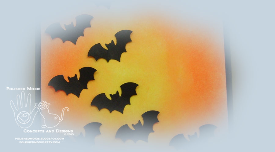 Handmade Bats Halloween Card and Nature's Whirlpool Resort | Polished ...