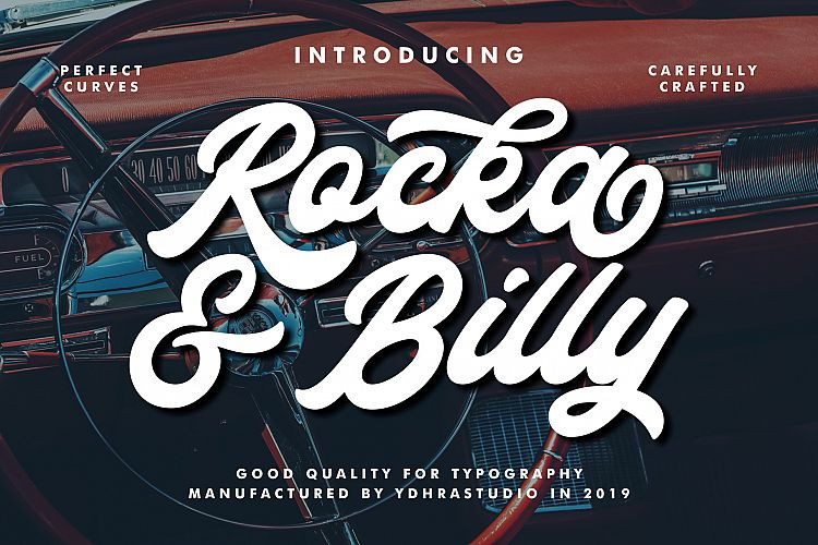 Rocka & Billy Bold Font