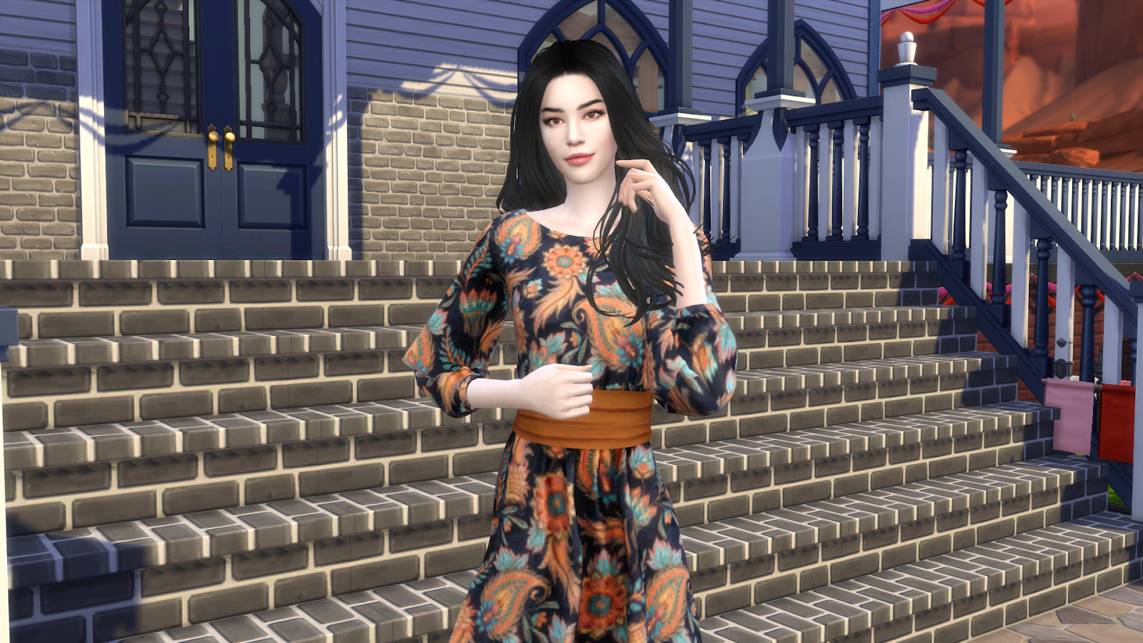 Sims 4 CAS: Davika Hoorne - Imagination Sims 4 CAS