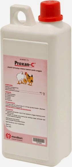 Serba Serbi Obat Ternak : PROXAN-C , Efektif terhadap Infeksi Bakteri ...