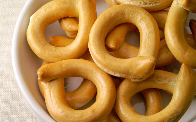 Puglia Brasil: Tridente pugliese - tarallo, panzerotto e focaccia