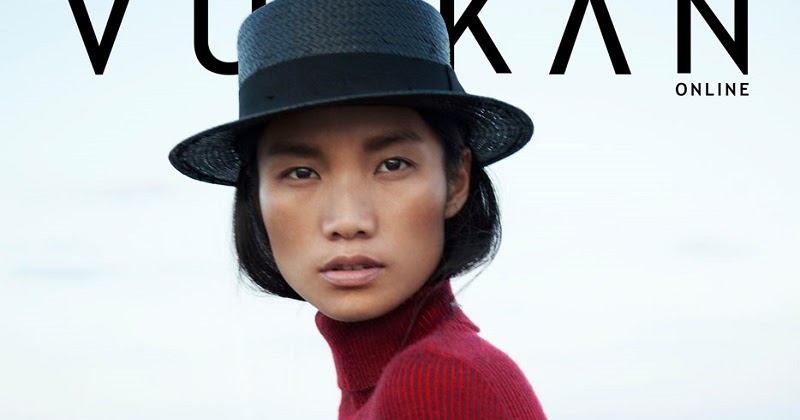 ASIAN MODELS BLOG: MAGAZINE COVER: Leaf Zhang for (Canada) Vulkan ...