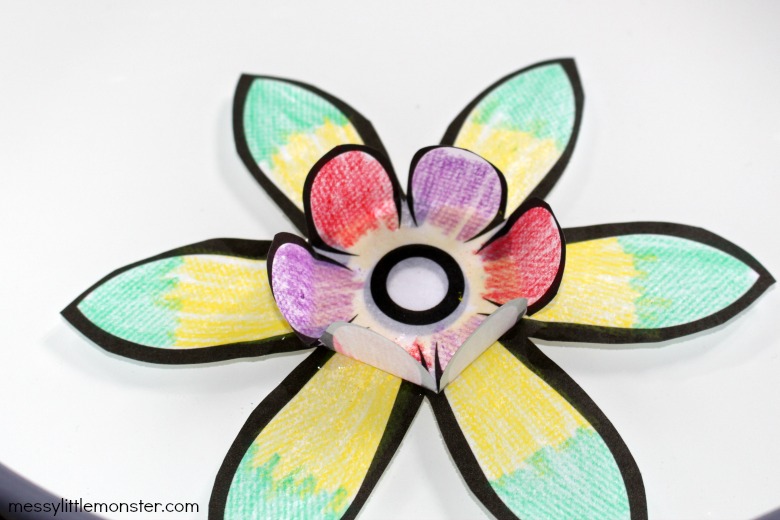 Magic Blooming Paper Flower Craft (& secret message stars!) - Messy ...