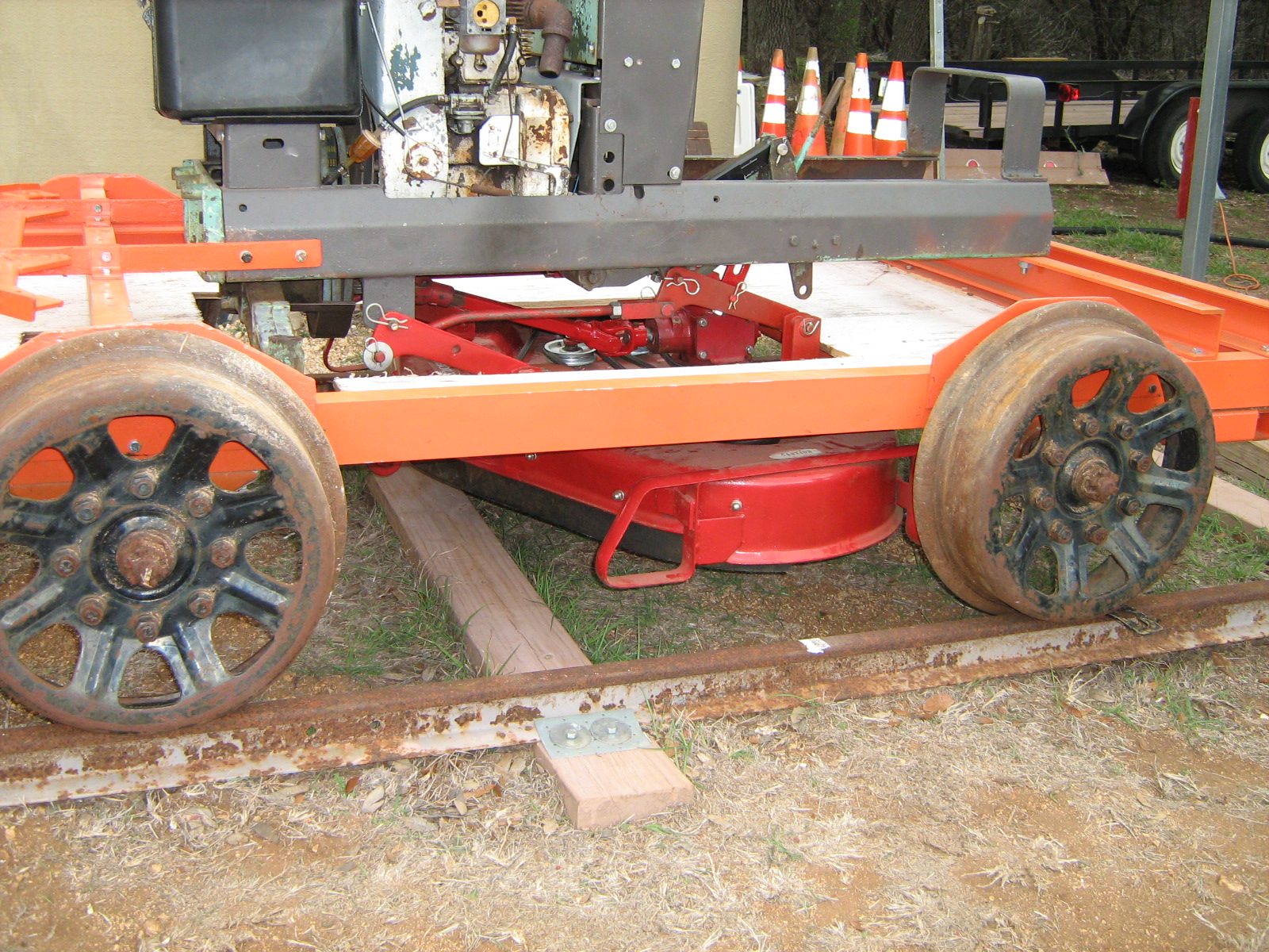 RPI projects: Rail-Mower Deck is Mounted, Passes First Operational Test