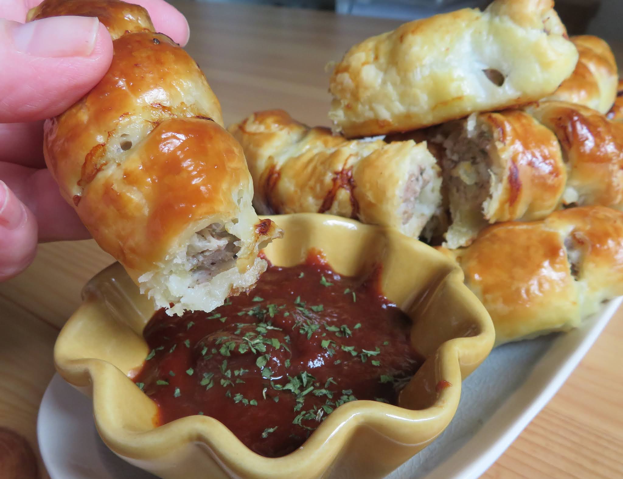 Apple & Sage Sausage Rolls | The English Kitchen