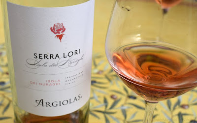 Italian Pinks, Sardinian Native Grapes, and Gamberi all'Aglio #ItalianFWT