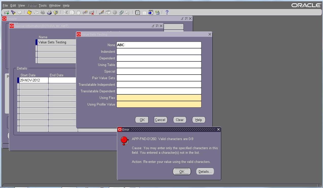 My Oracle World Validation Type None In Value Sets In Oracle Apps 9063