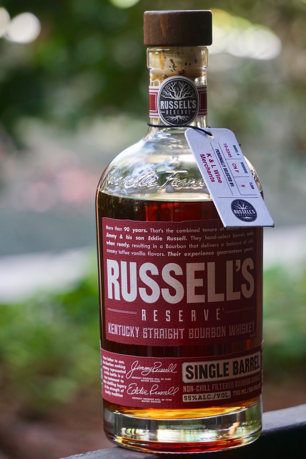 Russell's Reserve Single Barrel Straight Bourbon...