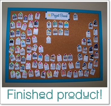 Now What Baby: Getting Crafty - Project Board