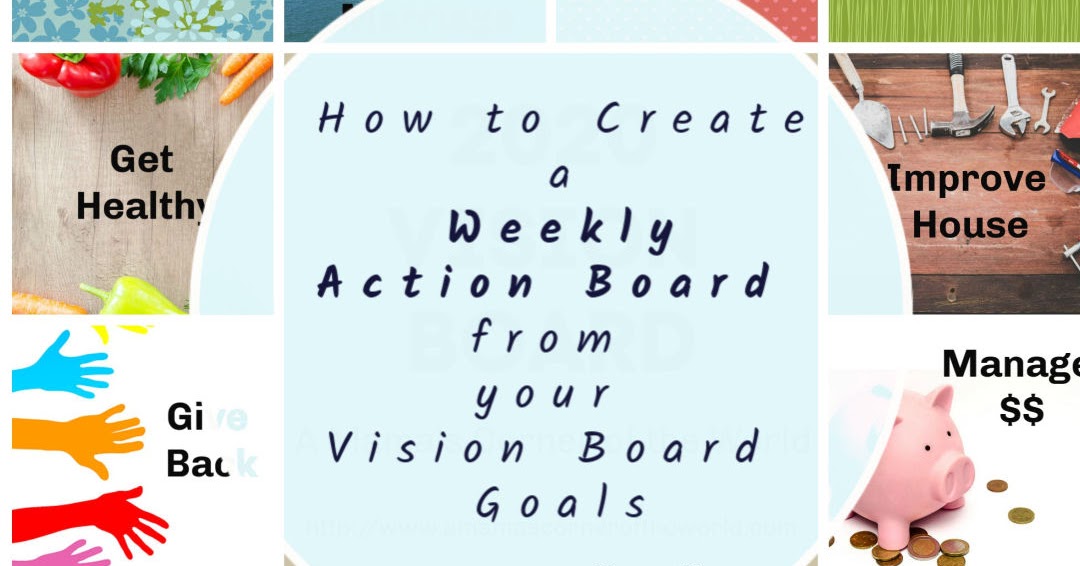 Achieving your Goals 2020: How I Create a Weekly Action Board from My ...