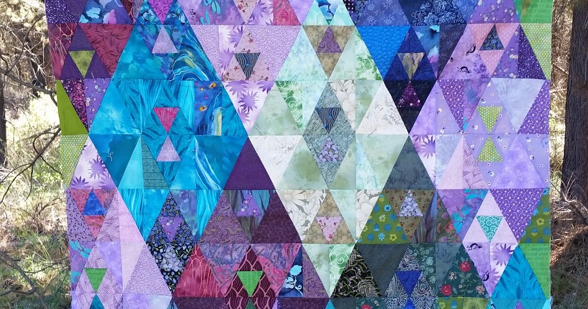 Enchanting Quilts: Triangle Quilt