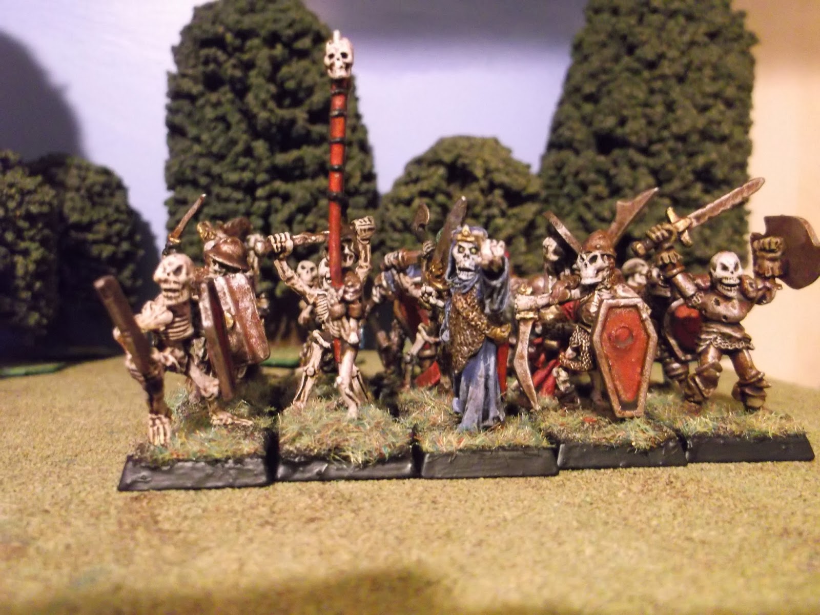 Goblin Lee's Miniatures Blog. : Undead Army Finished.