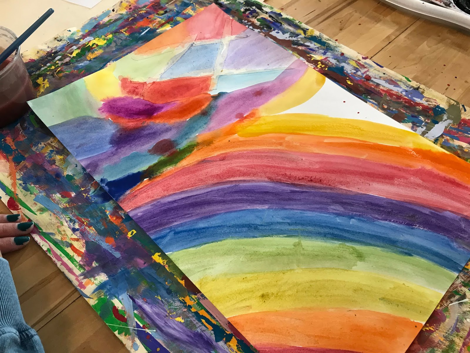 Paintbrush Rocket: 5th & 6th Grade Core Art Sketchbooks!