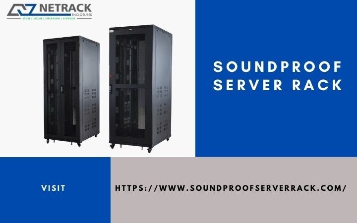 Sound proof server rack: Soundproof Server Rack by NetRack India